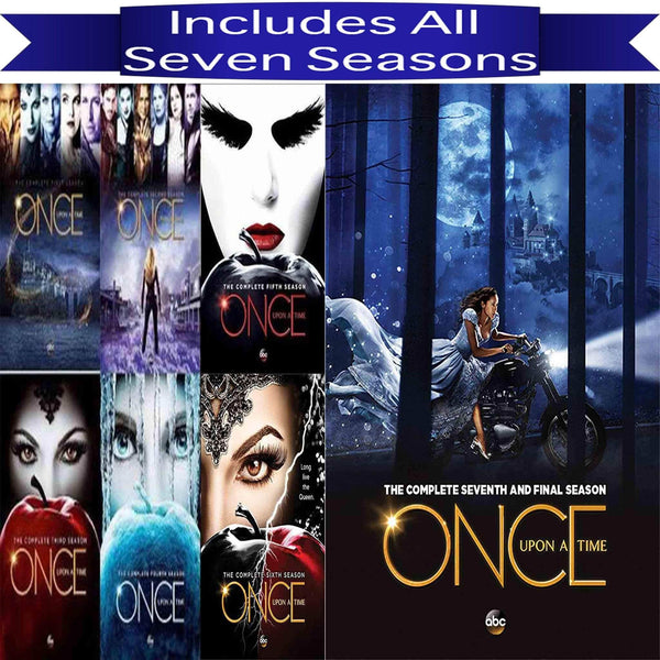 Once Upon a Time TV Series Seasons 1-7 DVD Set – Pristine Sales