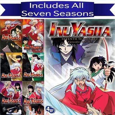 Inuyasha TV Series Seasons 1-7 DVD Set – Pristine Sales