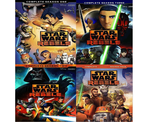 Star Wars Rebels TV Series Seasons 1-4 DVD Set - Pristine Sales